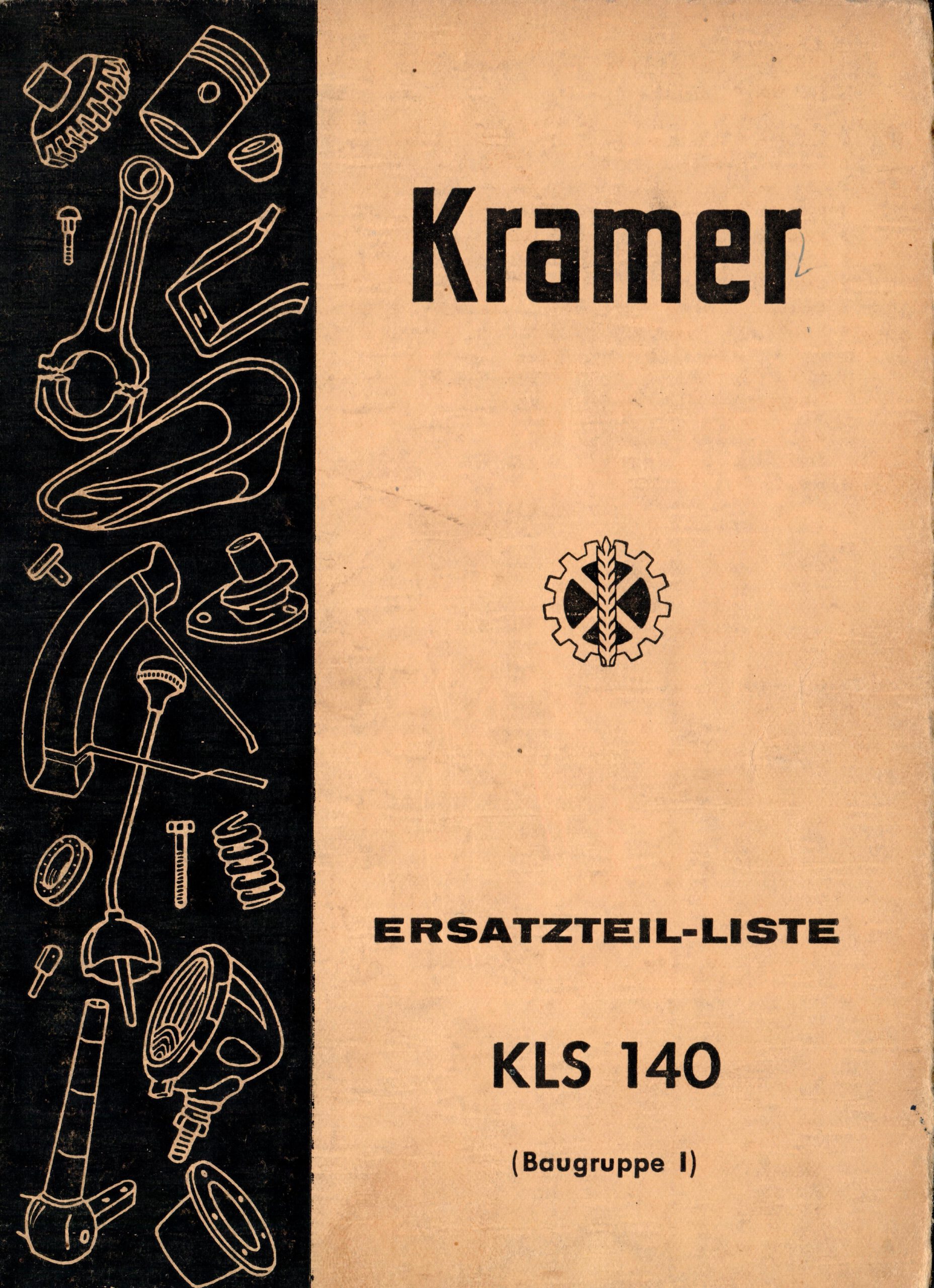 diverse Kramer- Unterlagen | Ronnys alte Technik