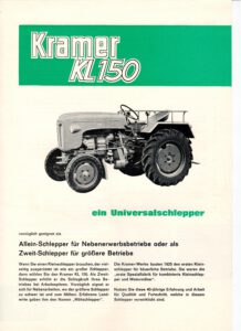 diverse Kramer- Unterlagen | Ronnys alte Technik